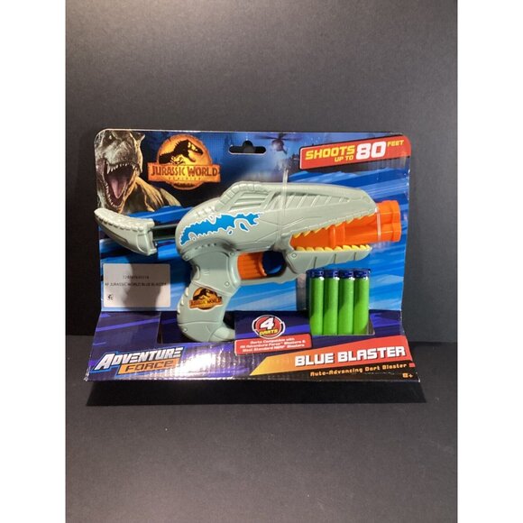 Adventure Force | Toys | Jurassic World Blue Blaster Auto Advancing ...